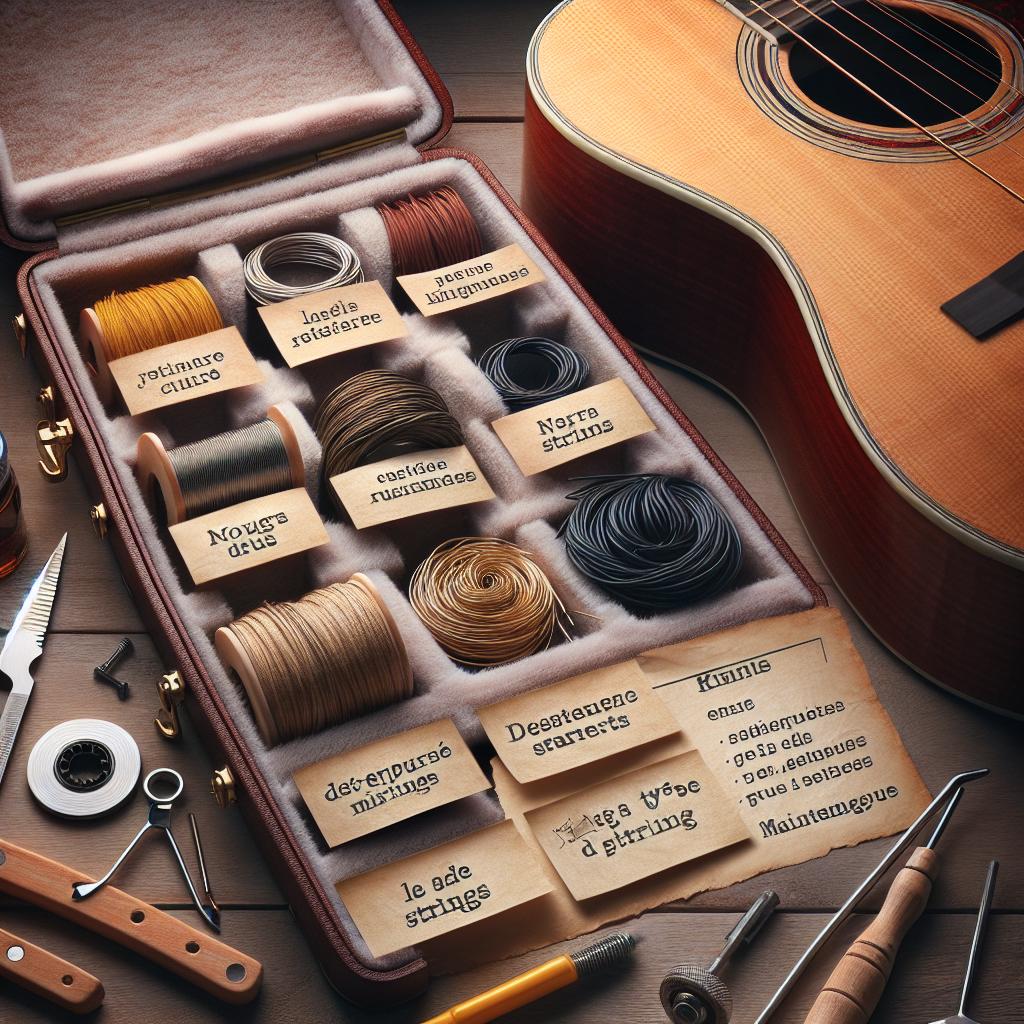 Quel est le meilleur type de cordes pour votre guitare acoustique ...