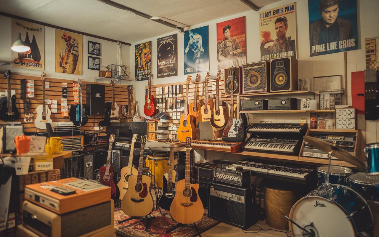 Liquidation instruments à Saint-Malo : -70 % sur guitares & pianos