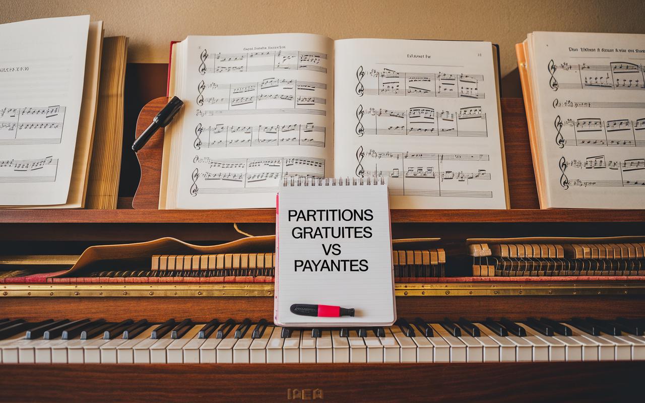 Faut-il faire confiance aux partitions gratuites en musique